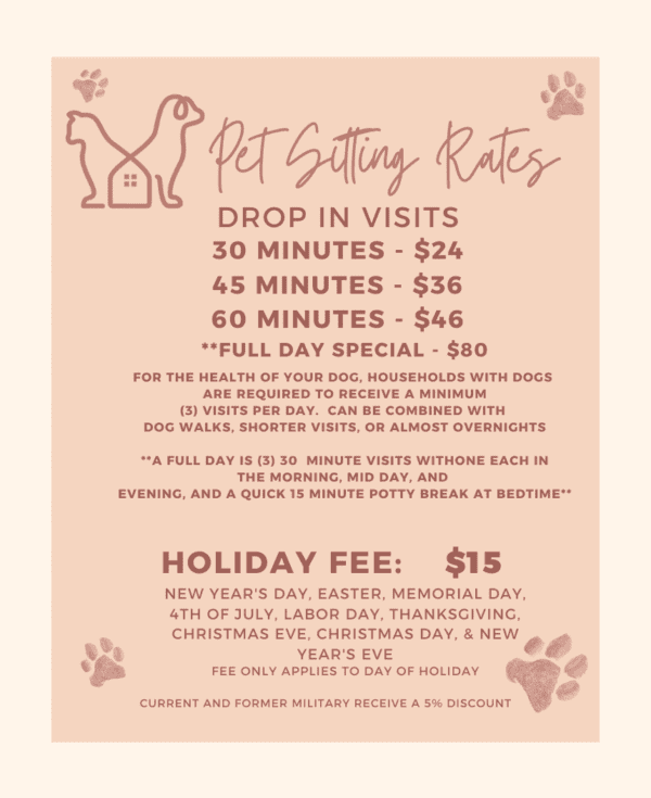 Pet Sitting | MHK Pet Sitter